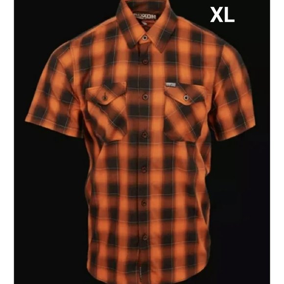 DIXXON | Shirts | Dixxon Flannel Trifecta Bamboo Short Sleeve Shirt Xl ...